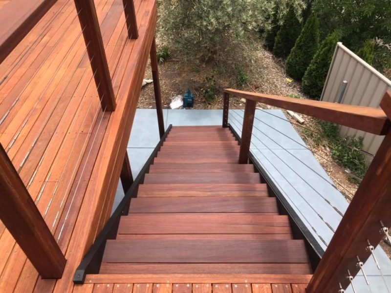 Elegant Timber & Steel Stairs | Advanced Decking & Patios